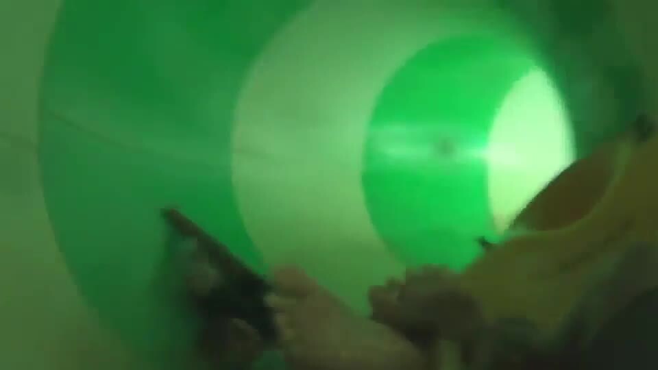 Boy Falls off Raft on Slide | Jukin Licensing