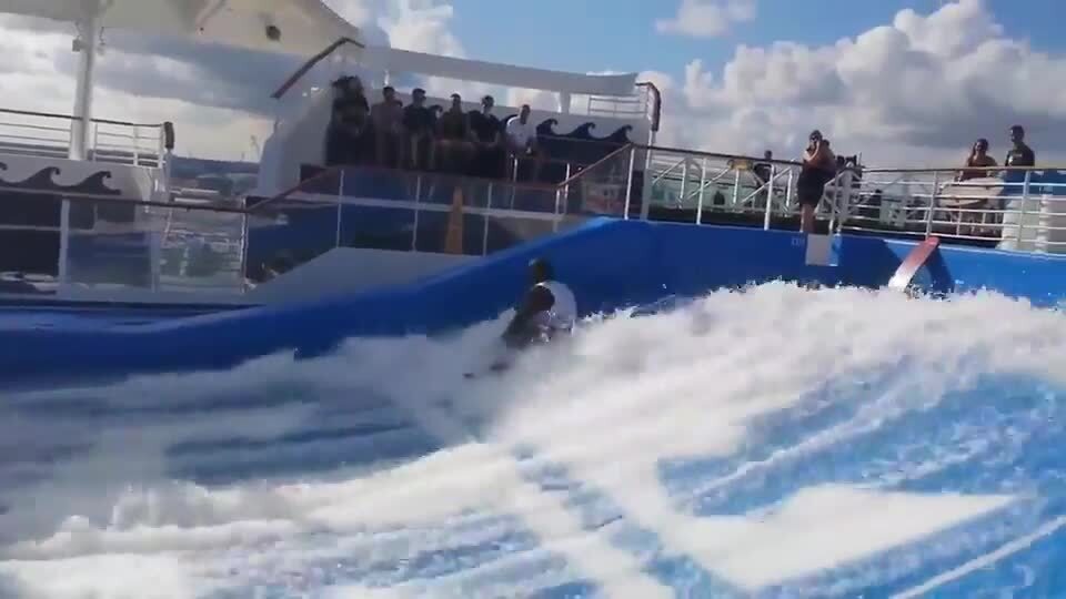 Guy Loses Pants on FlowRider | Jukin Licensing