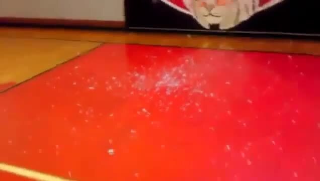 Guy Attempts Slam Dunk and Breaks Backboard | Jukin Licensing