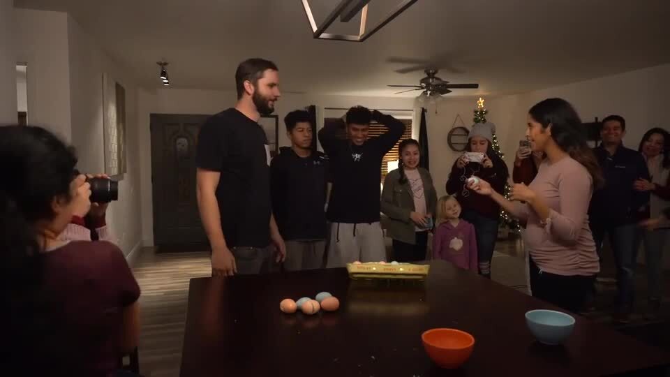 Couple Reveals Gender of Baby Through Egg Roulette Game | Jukin Licensing