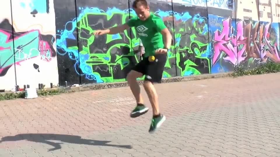 Guy Shows off Talents with a Hacky Sack | Jukin Licensing