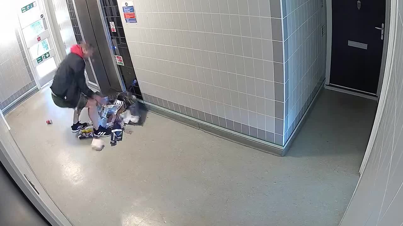 Trash Bag Rips Open and Spills Everything | Jukin Licensing