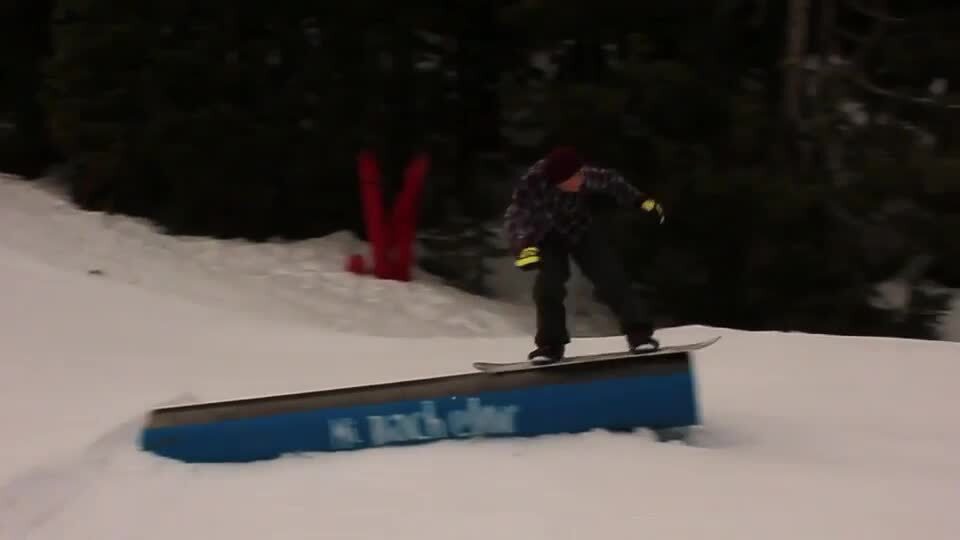 Snowboarding Rail Slide Hits Board and Faceplants | Jukin Licensing