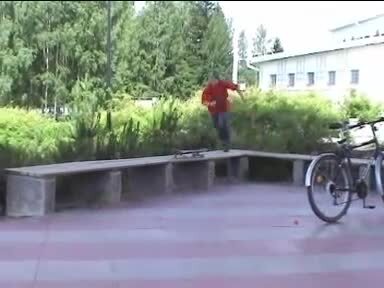 Boy on Skateboard Lands Rail Grind in Nutshot | Jukin Licensing