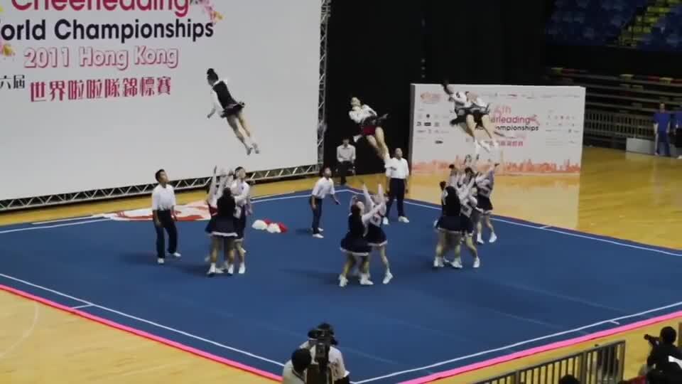 All-Girl Cheerleading Squad Fly High | Jukin Licensing