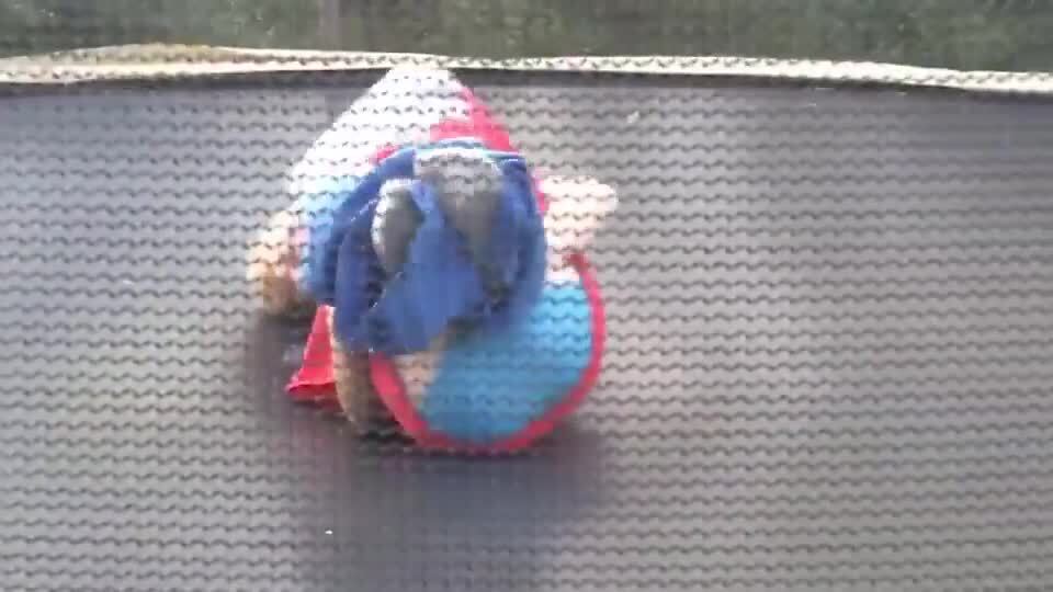 Trampoline Front Flip Loses Pants | Jukin Licensing