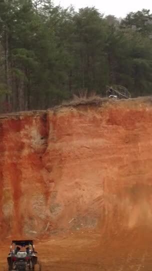 Guy Rides up Cliff With ATV | Jukin Licensing