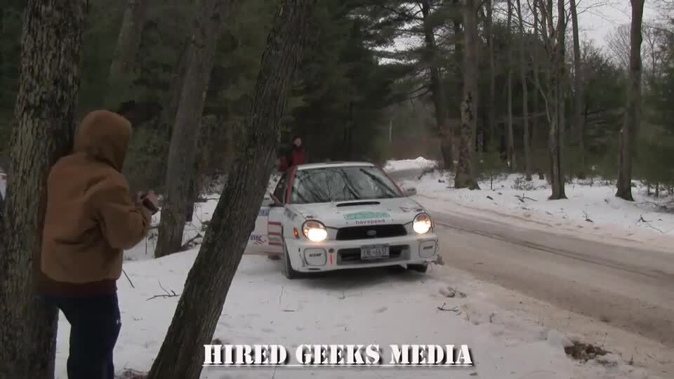 Subaru Rally Car Crashes in Snow | Jukin Licensing