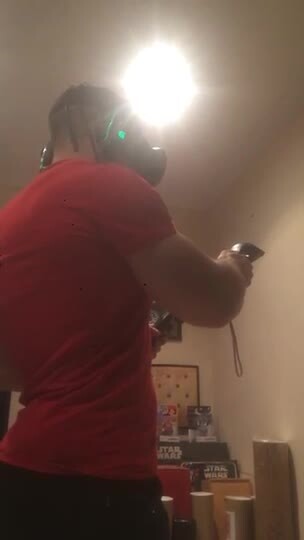 Guy Freaks out While Playing Virtual Reality Horror Game | Jukin Licensing