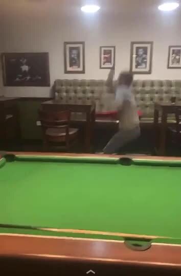 Guy Falls Backward While Trying to Jump on Table | Jukin Licensing