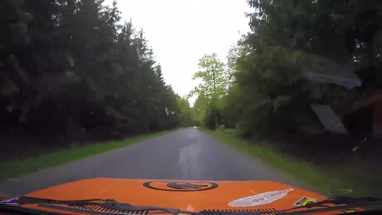 GoPro Falls Out of Rally Car during Crash | Jukin Licensing