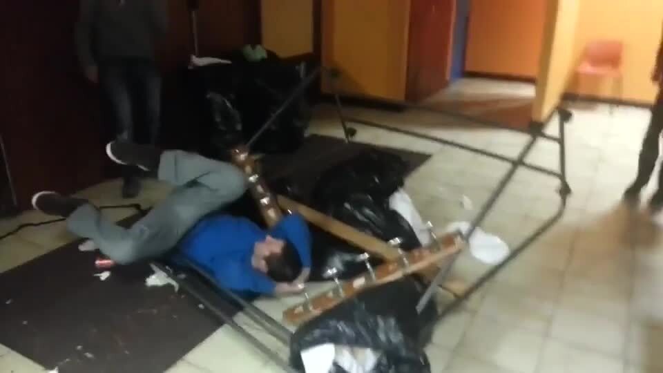 A Man Tries To Jump Through A Rack And Fails | Jukin Licensing