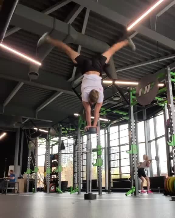 Man Performs Balancing Tricks on Barbell | Jukin Licensing