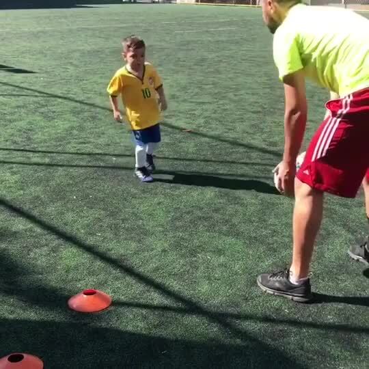 Kid Practices Chest Traps With Soccer Ball | Jukin Licensing