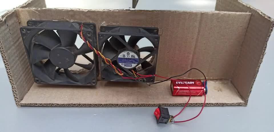 Guy Makes DIY Air Conditioner With Cardboard | Jukin Licensing