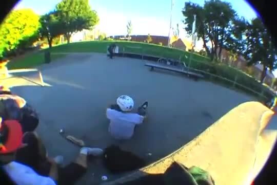 Skateboarder Tries to Jump over a Ledge | Jukin Licensing