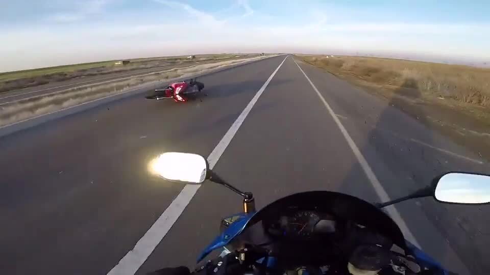 Motorcyclist Falls off Ride After Failed Wheelie | Jukin Licensing