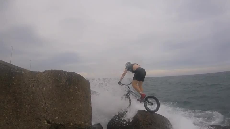 Bike Trials Along the Sea | Jukin Licensing