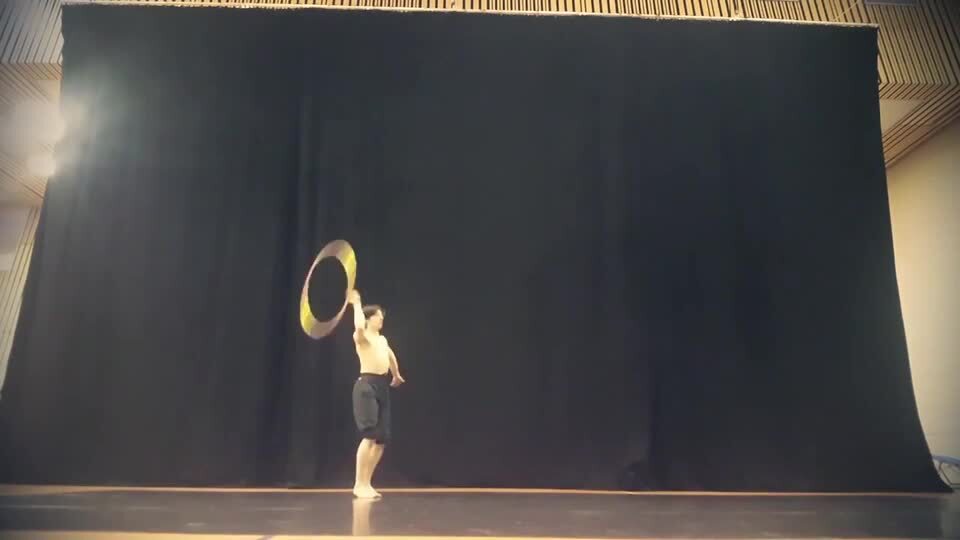 Guy Dances with Hula Hoop | Jukin Licensing
