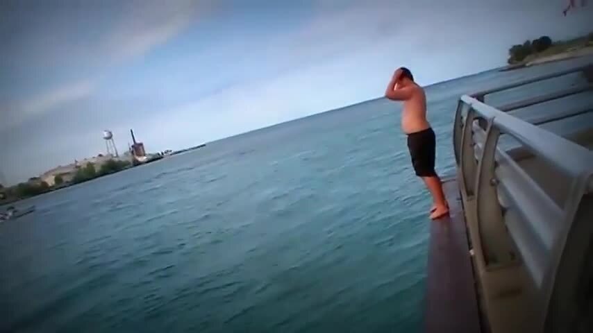 Front Flip into Lake Back Flop Fail | Jukin Licensing