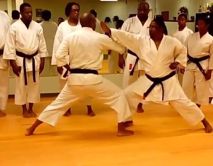 Guys Demonstrate Freestyle Fighting Karate Techniques | Jukin Licensing