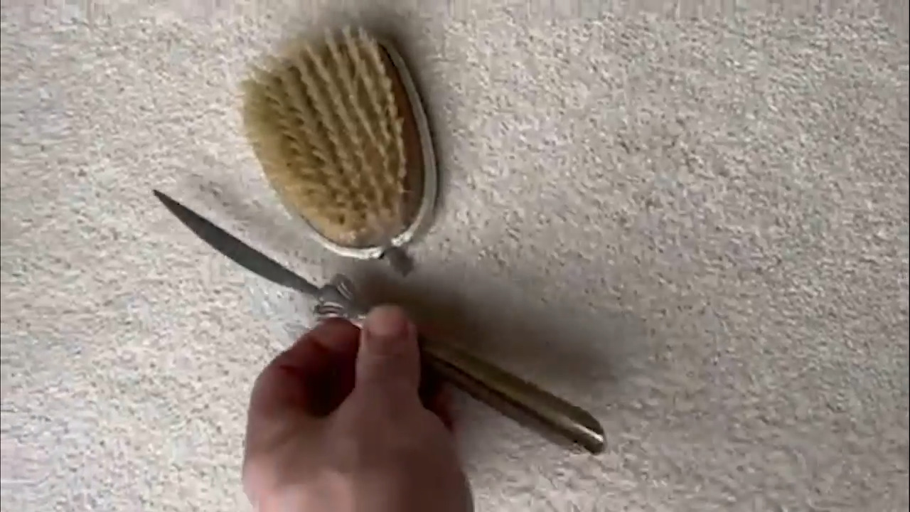 Unassuming Hair Brush Doubled as Assassin's Dagger During WW2 | Jukin ...