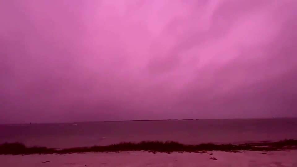 Sky Turns Pink Before Storm | Jukin Licensing