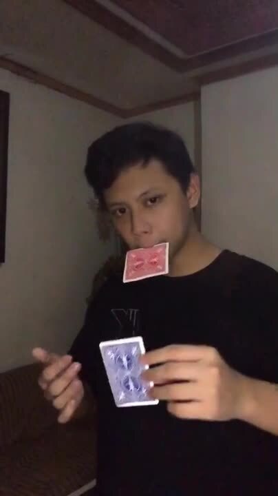 Magician Shows Color-Changing Trick With Playing Cards | Jukin Licensing