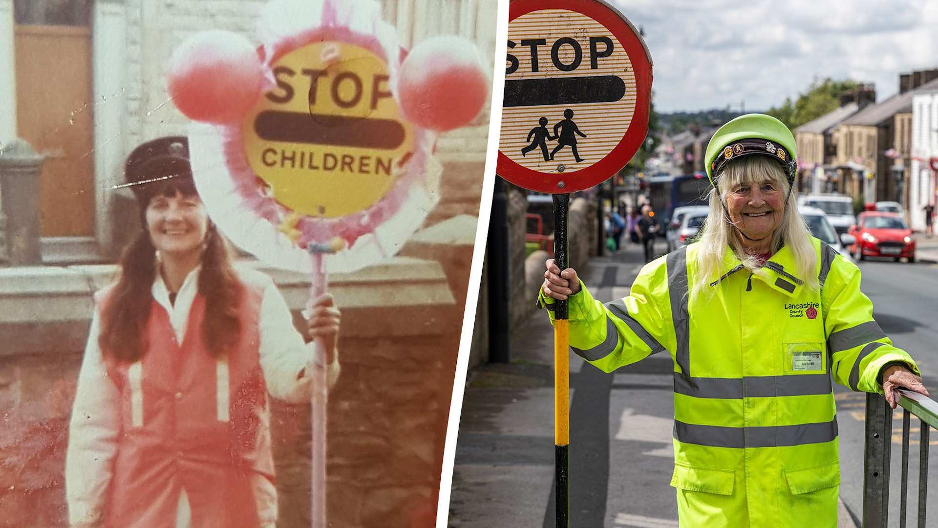 UK's Longest-Serving Lollipop Lady is Still Working at Age of 84 | Jukin Licensing