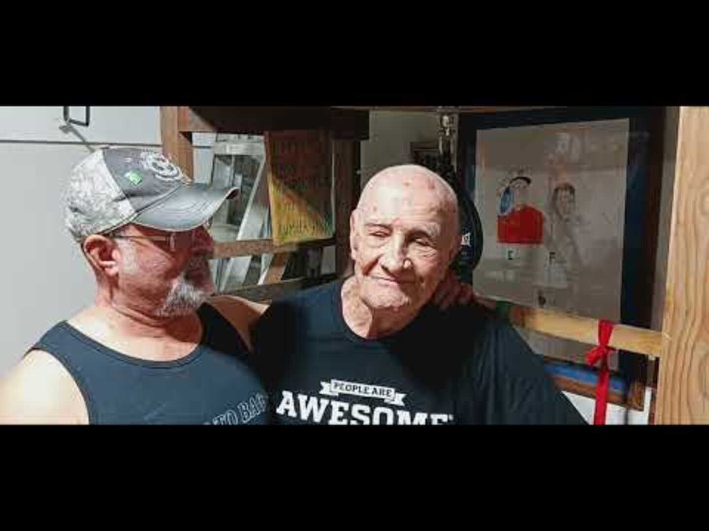 92-Year-Old Grandpa Showcases His Speed Bag Boxing Skills | Jukin Licensing