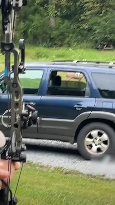 Man Fails to Hit Dummy Target with Bow and Arrow | Jukin Licensing