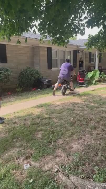 Man Runs Into House While Attempting Wheelie on Bike | Jukin Licensing