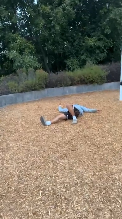 Guy Falls on His Back After Failed Backflip off Swing | Jukin Licensing