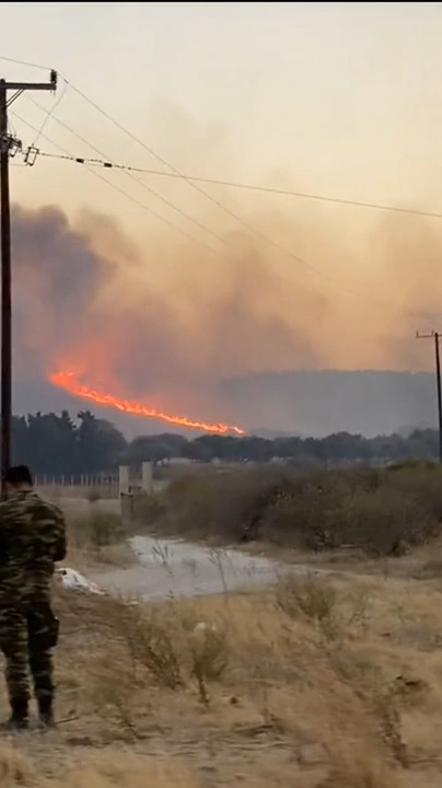 Intense Wildfire Devastates Kos Island, Greece | Jukin Licensing