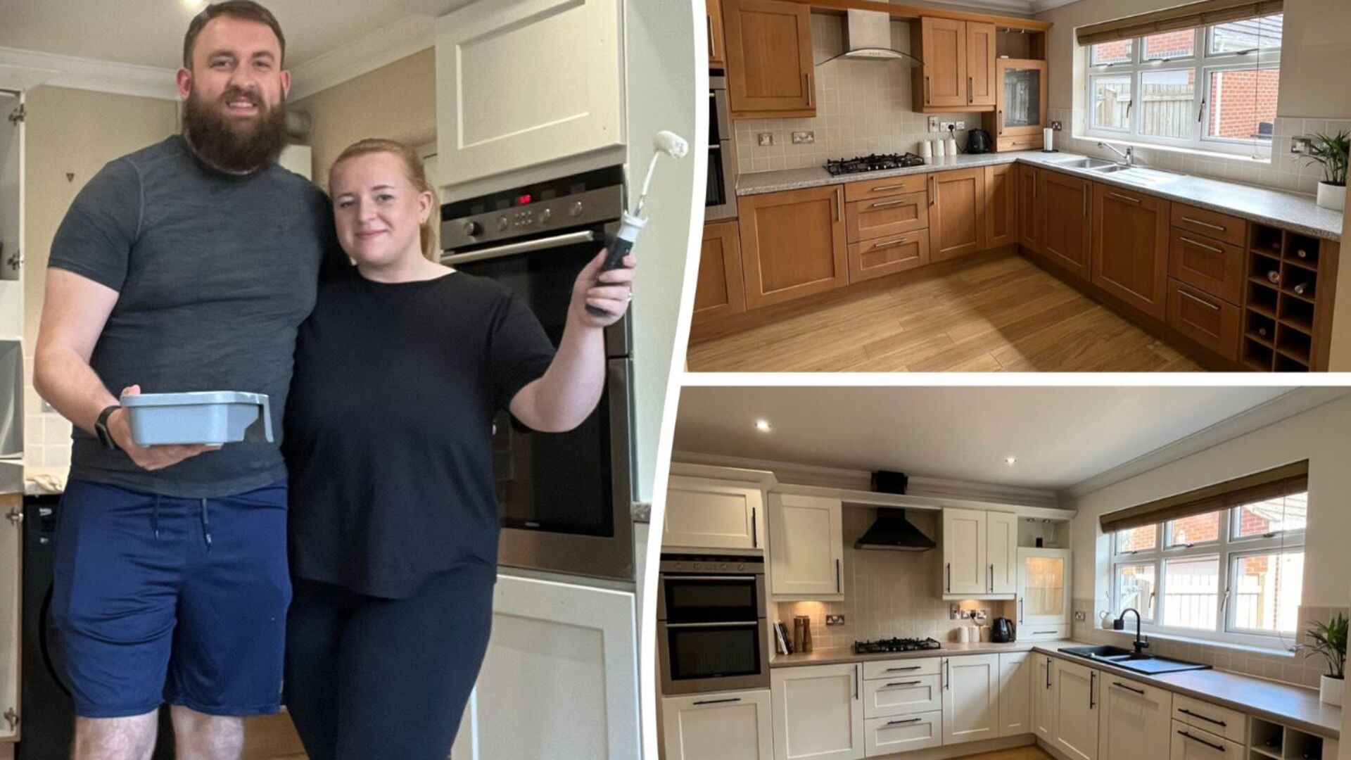 Couple Saves 8k Pounds on Kitchen Renovation by DIY-ing | Jukin Licensing