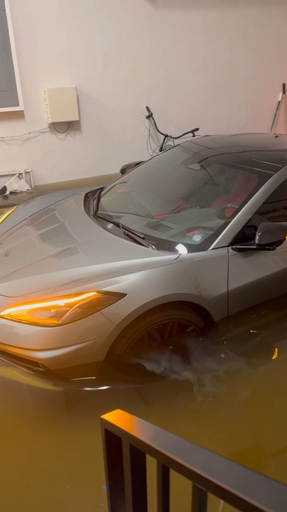 Car Nearly Submerges After Hurricane Helene Hits Tampa, Florida | Jukin ...