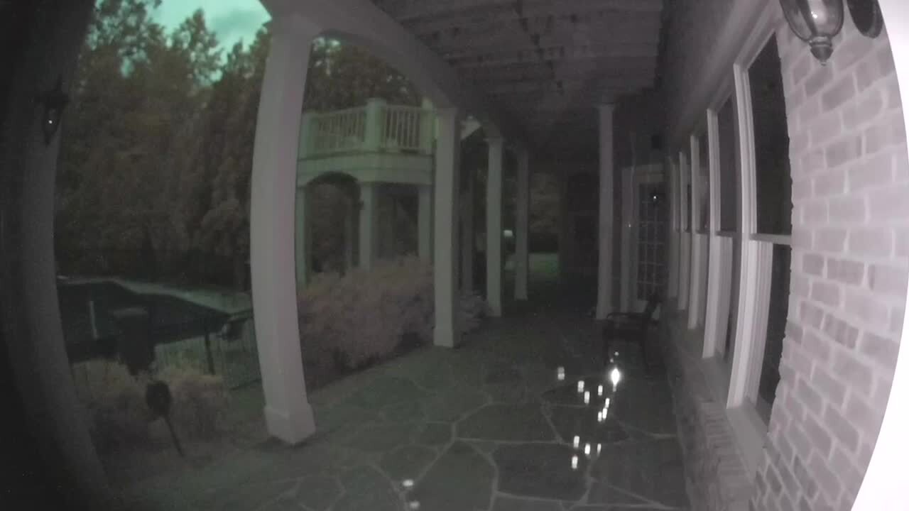Random Unexplainable Light Floats in Front of Doorbell Camera | Jukin ...