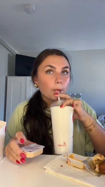 Woman Accidentally Drops Her Glass of Beverage While Taking Sip | Jukin ...