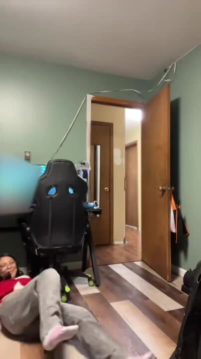 Woman Loses Footing and Falls Backward While Recording Herself Getting ...