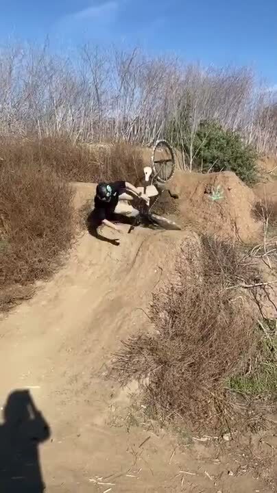 Biker Flips Over Handlebars After Hitting Back-to-Back Ramps | Jukin ...