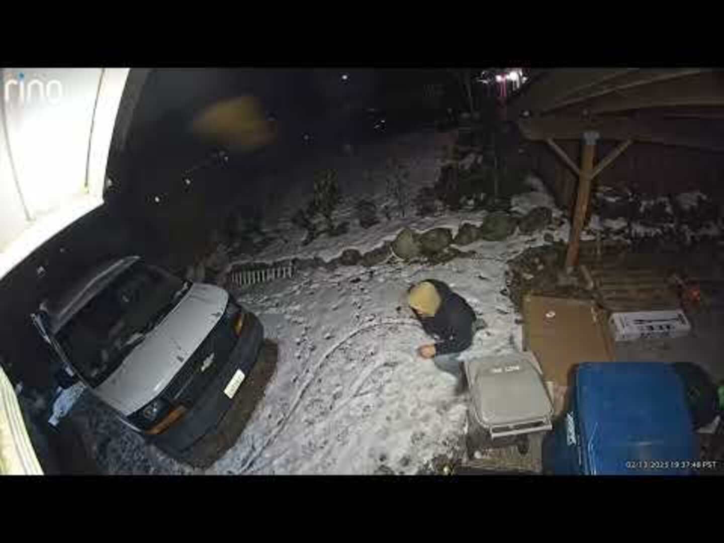 Person Faceplants in Front of Their Security Camera After Tripping Over ...