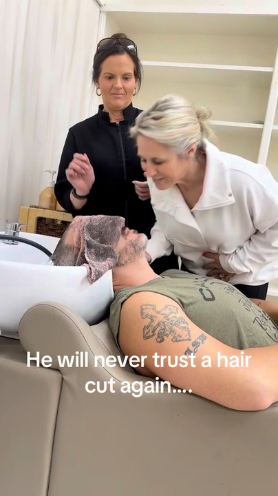 Man Pranked by Hairdresser and Wife | Jukin Licensing