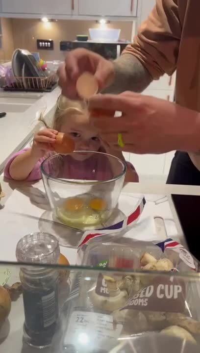 Father-Daughter Cooking Time Takes Comedic Turn With Eggy Twist | Jukin ...