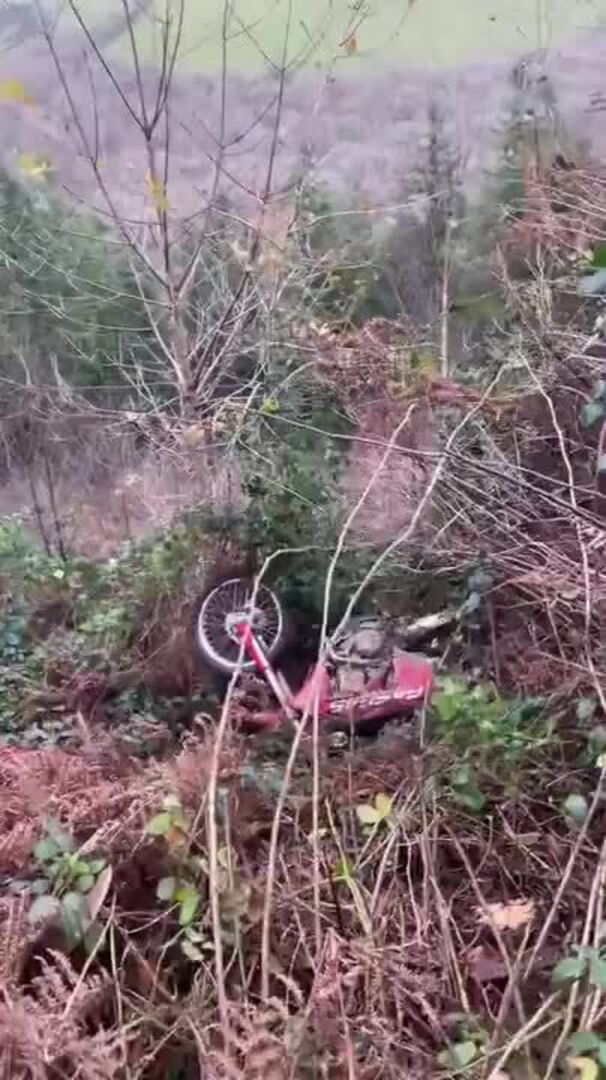 Men Push Their Friend Into Bushes While He's Riding | Jukin Licensing