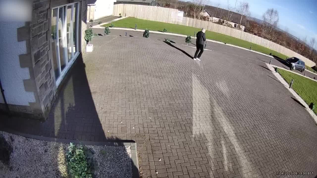 Delivery Guy Forgets to Apply Hand Break | Jukin Licensing