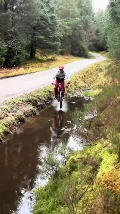 Guy's Failed Bike Jump Lands Him Into Mud Puddle | Jukin Licensing