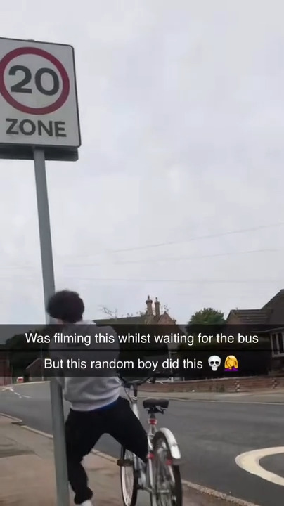 Guy Stares at Girl While Riding Bike, Hits Pole | Jukin Licensing