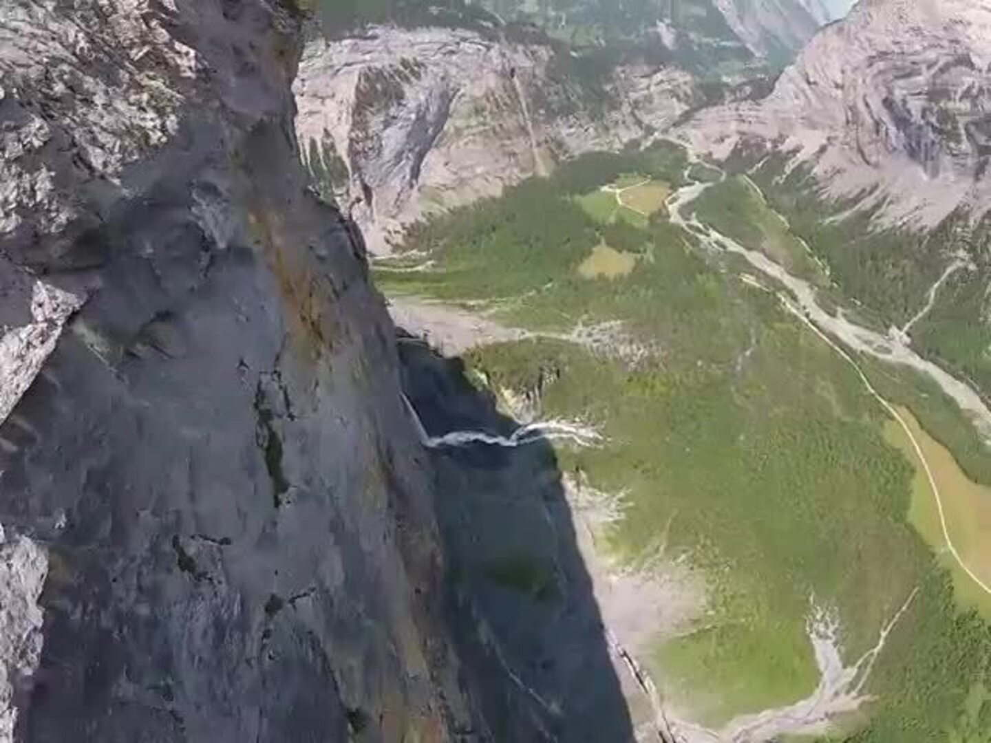 Daredevil Wingsuit Flight Through the Swiss Alps | Jukin Licensing